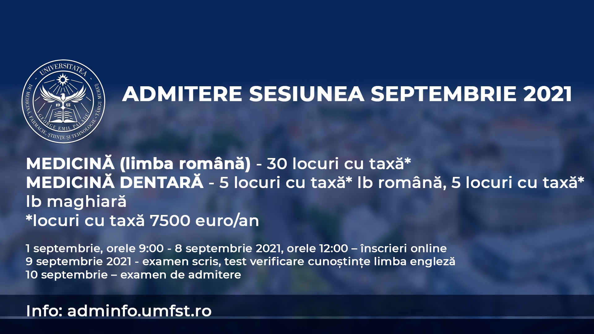 Home: UMFST - Universitatea de Medicină, Farmacie, Științe și ...